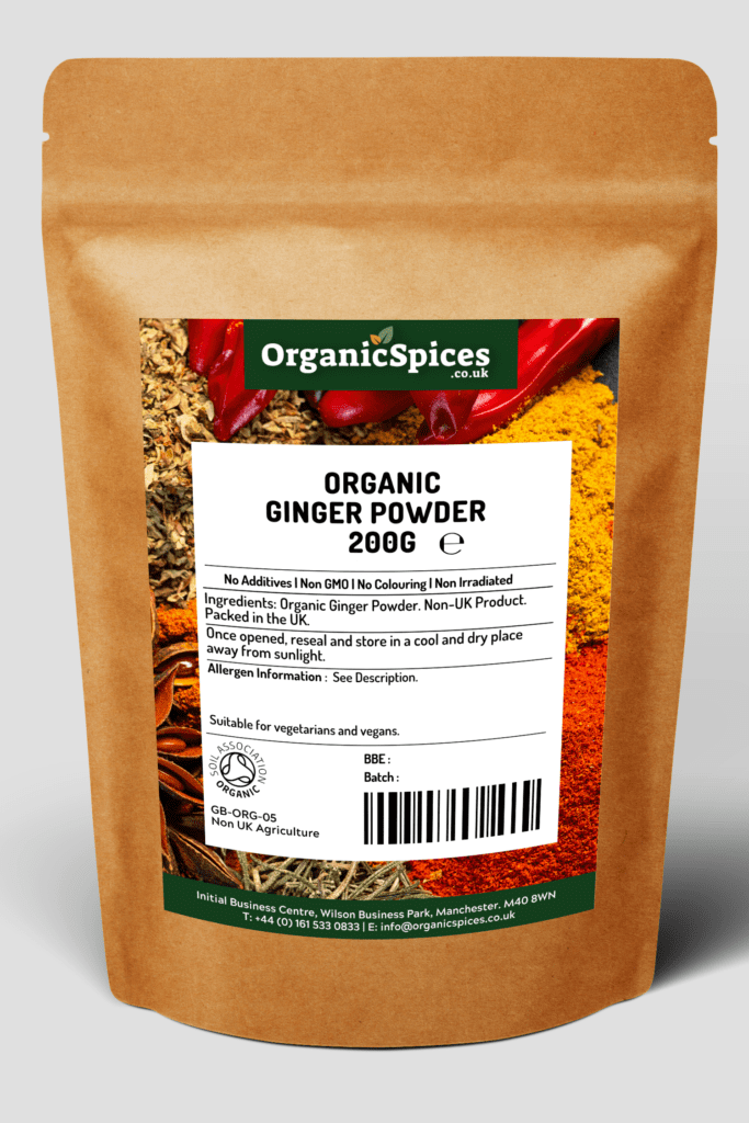 Premium Organic Ginger Powder